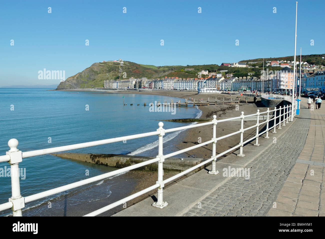 Aberystwyth promenade hi-res stock photography and images - Alamy