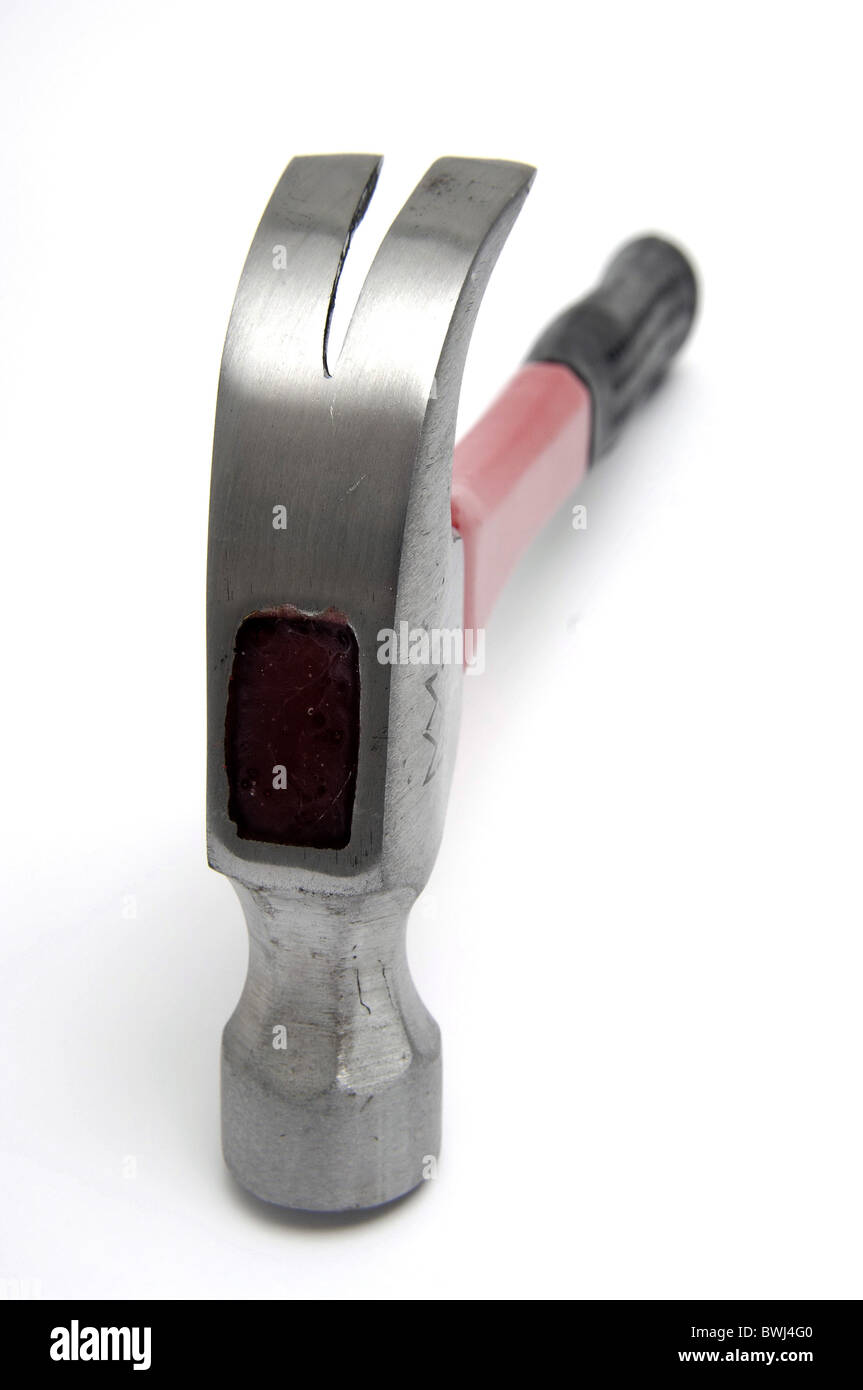 hammer claw hammer tools studio Stock Photo - Alamy
