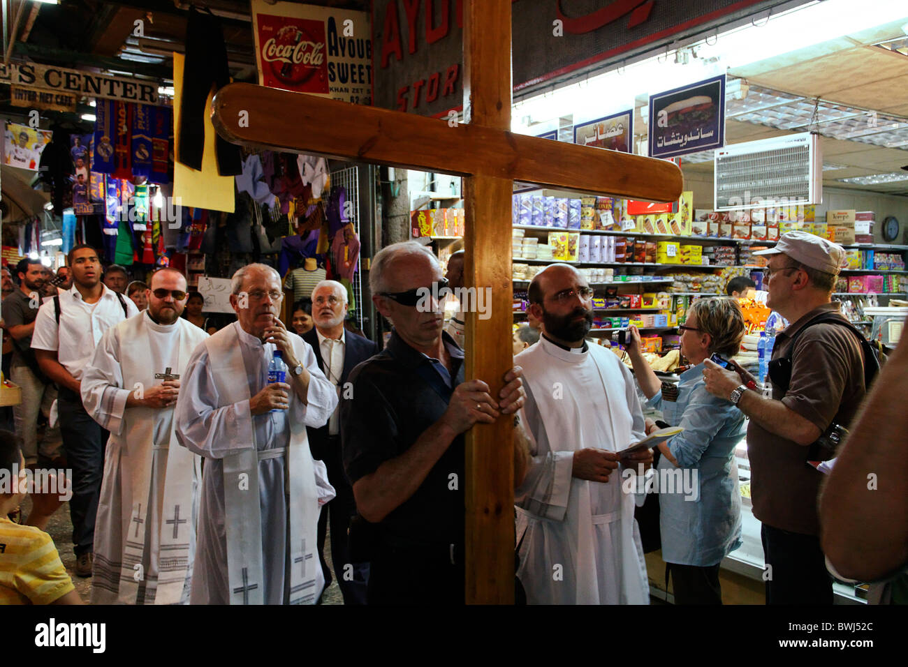 Procession with cross hi-res stock photography and images - Alamy