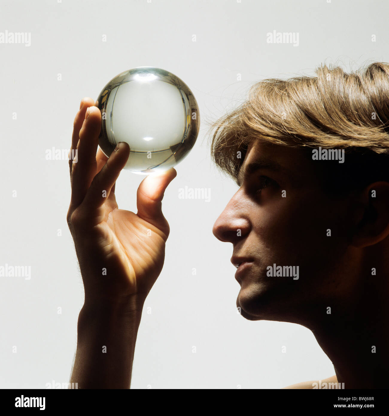 Crystal man male hi-res stock photography and images - Alamy