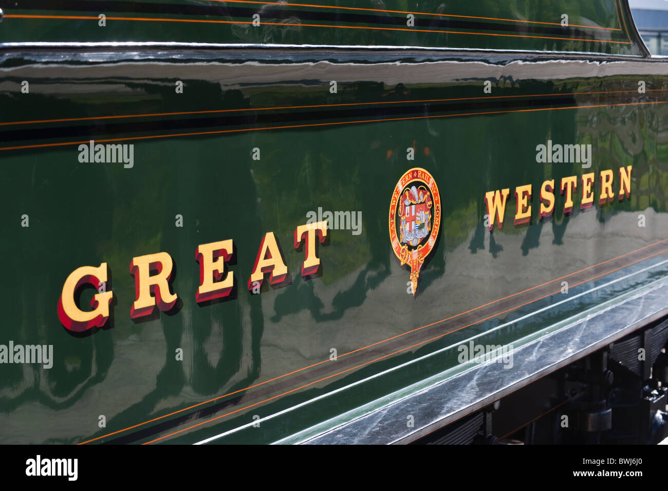 Water and coal tender of City of Truro 3717 GWR 3700 Class 3440 the ...