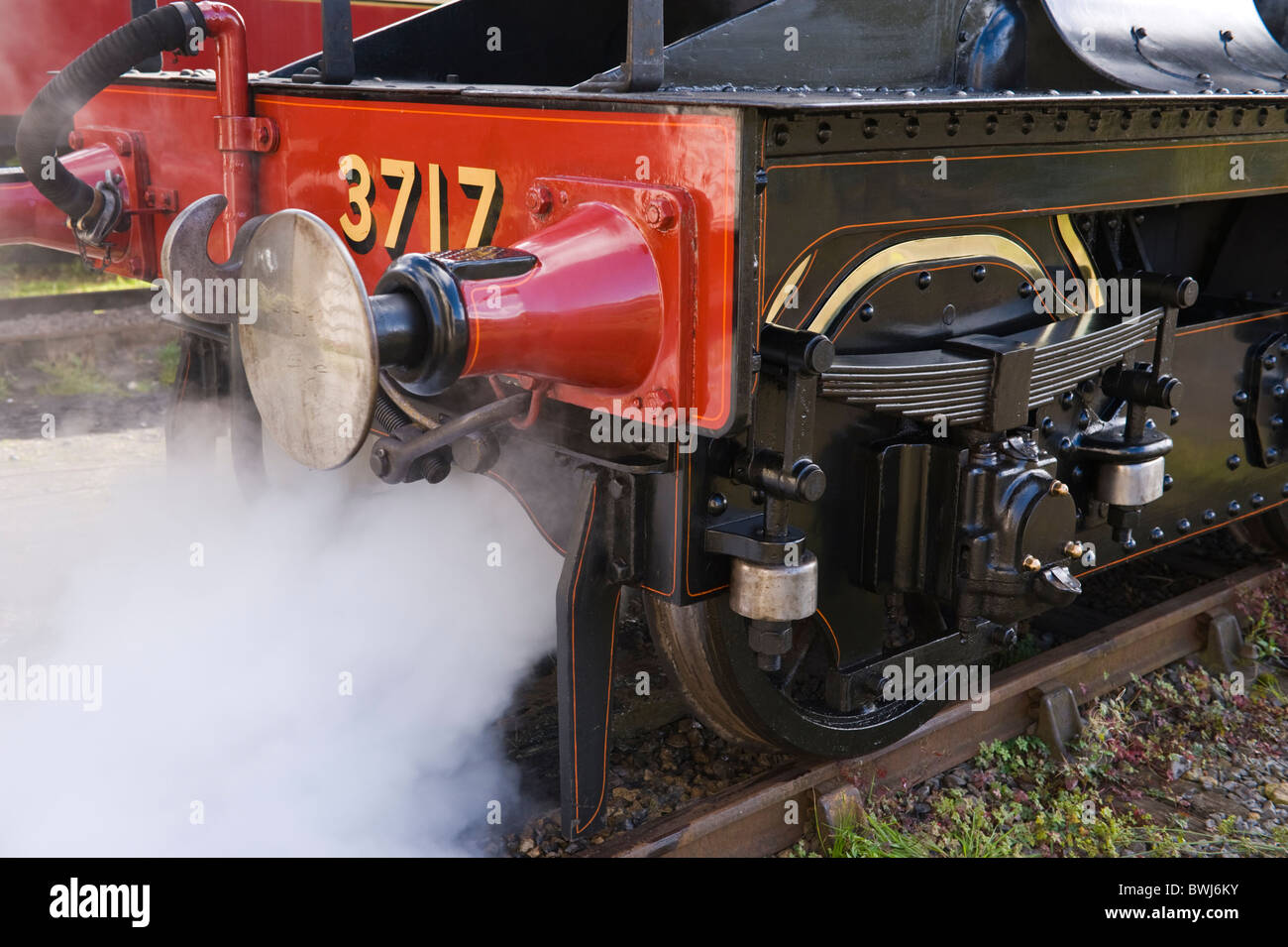 Steam train buffers steam railway hi-res stock photography and images ...
