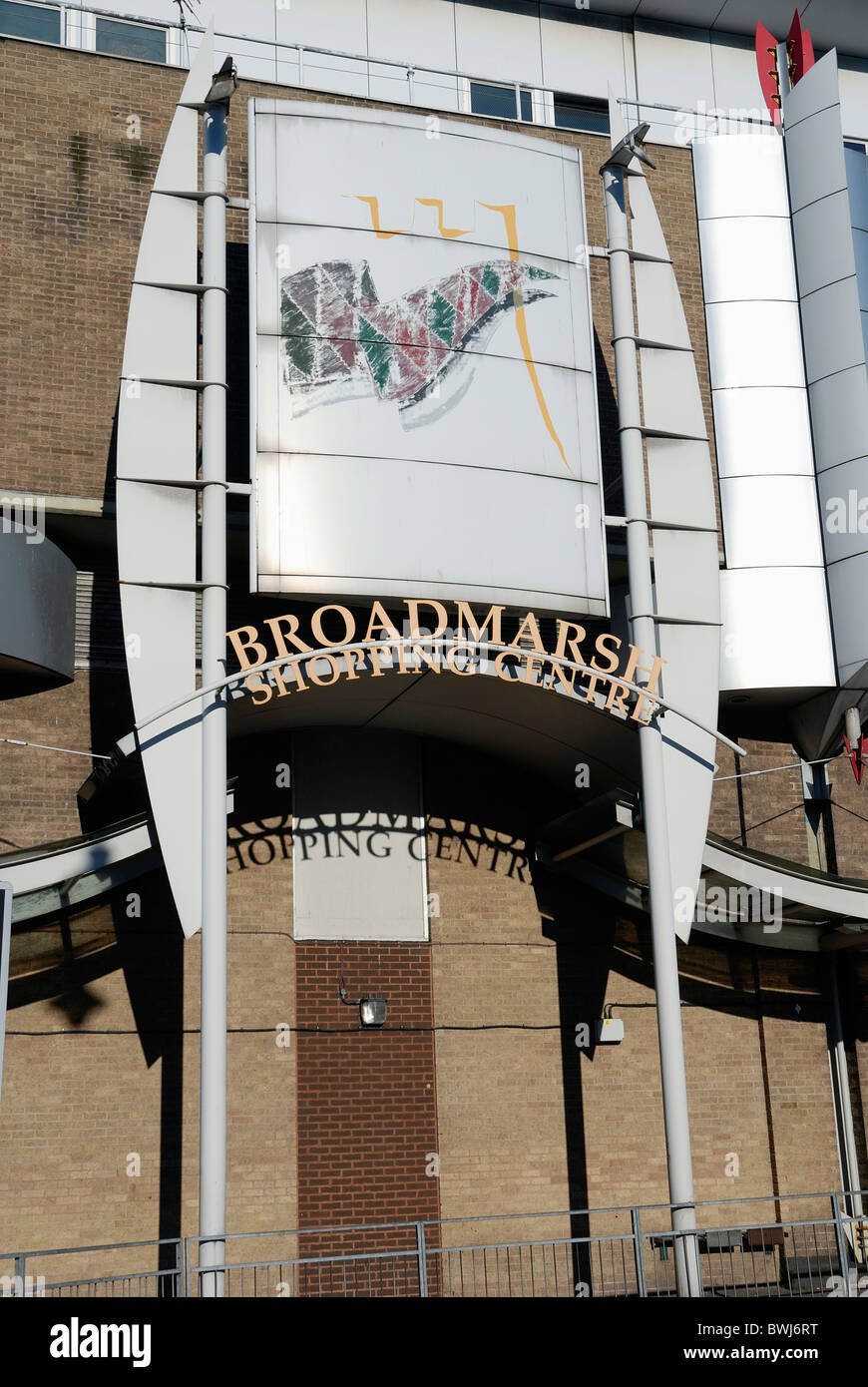 The Old Broadmarsh shopping centre Nottingham england uk Stock Photo ...