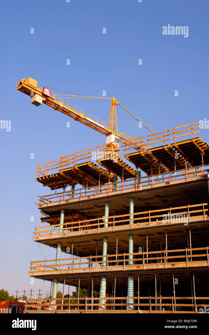 building site house home building construction crane construction ...