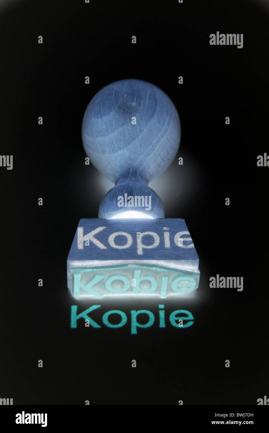 copy symbol stamp effect copying duplication copies Stock Photo - Alamy