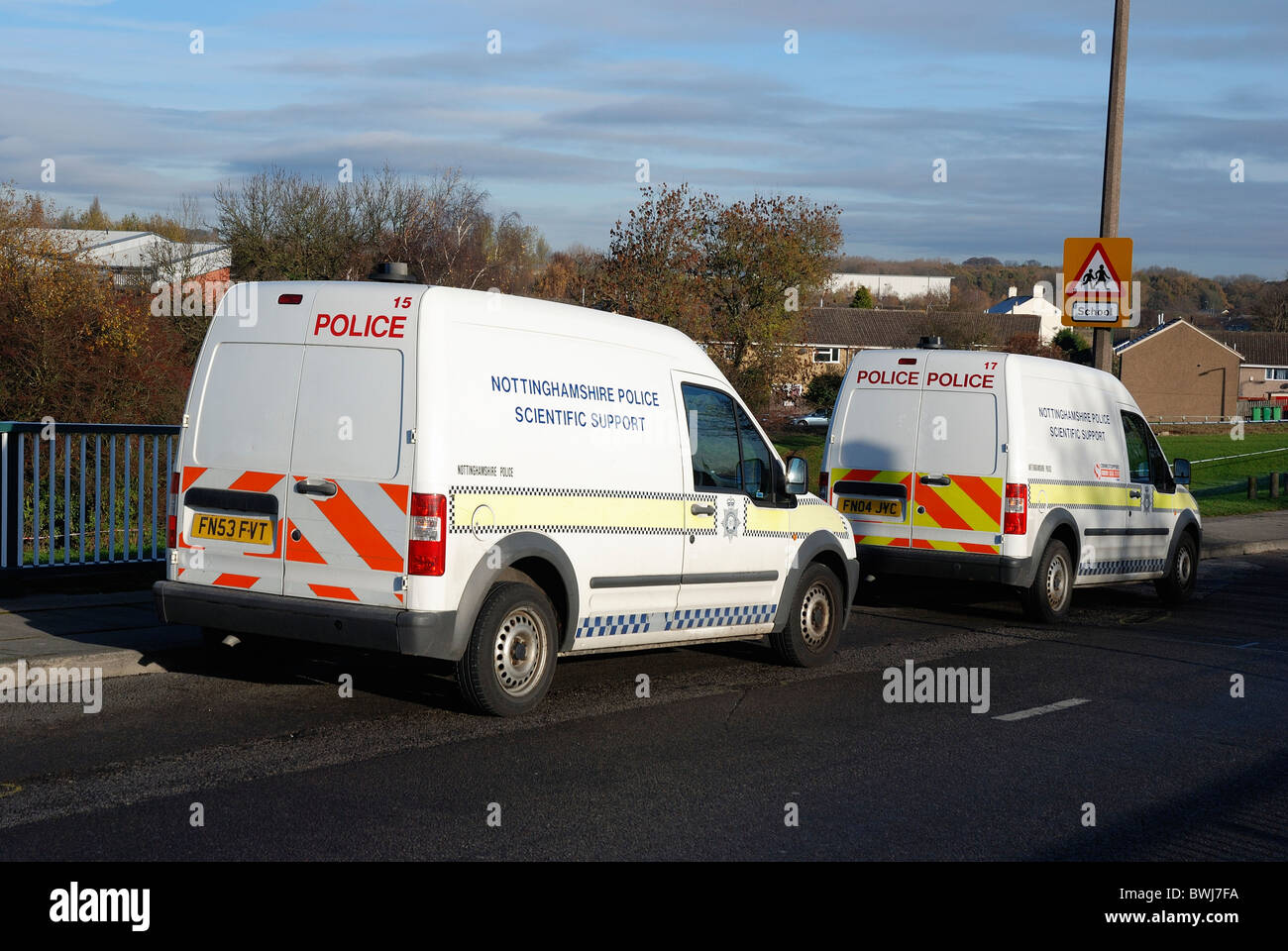 Police support van hi-res stock photography and images - Alamy