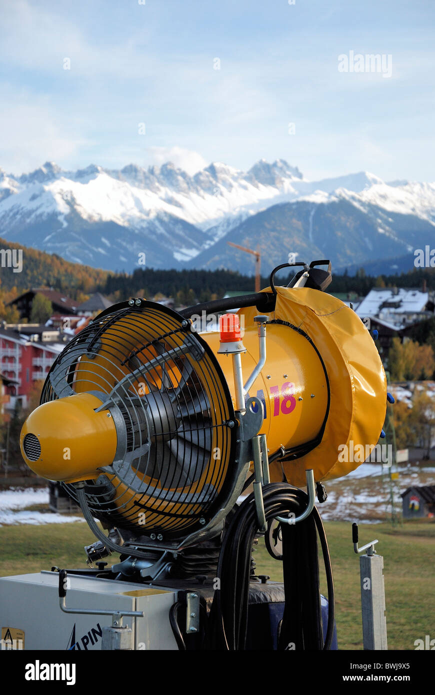 snow gun ready for winter Stock Photo - Alamy