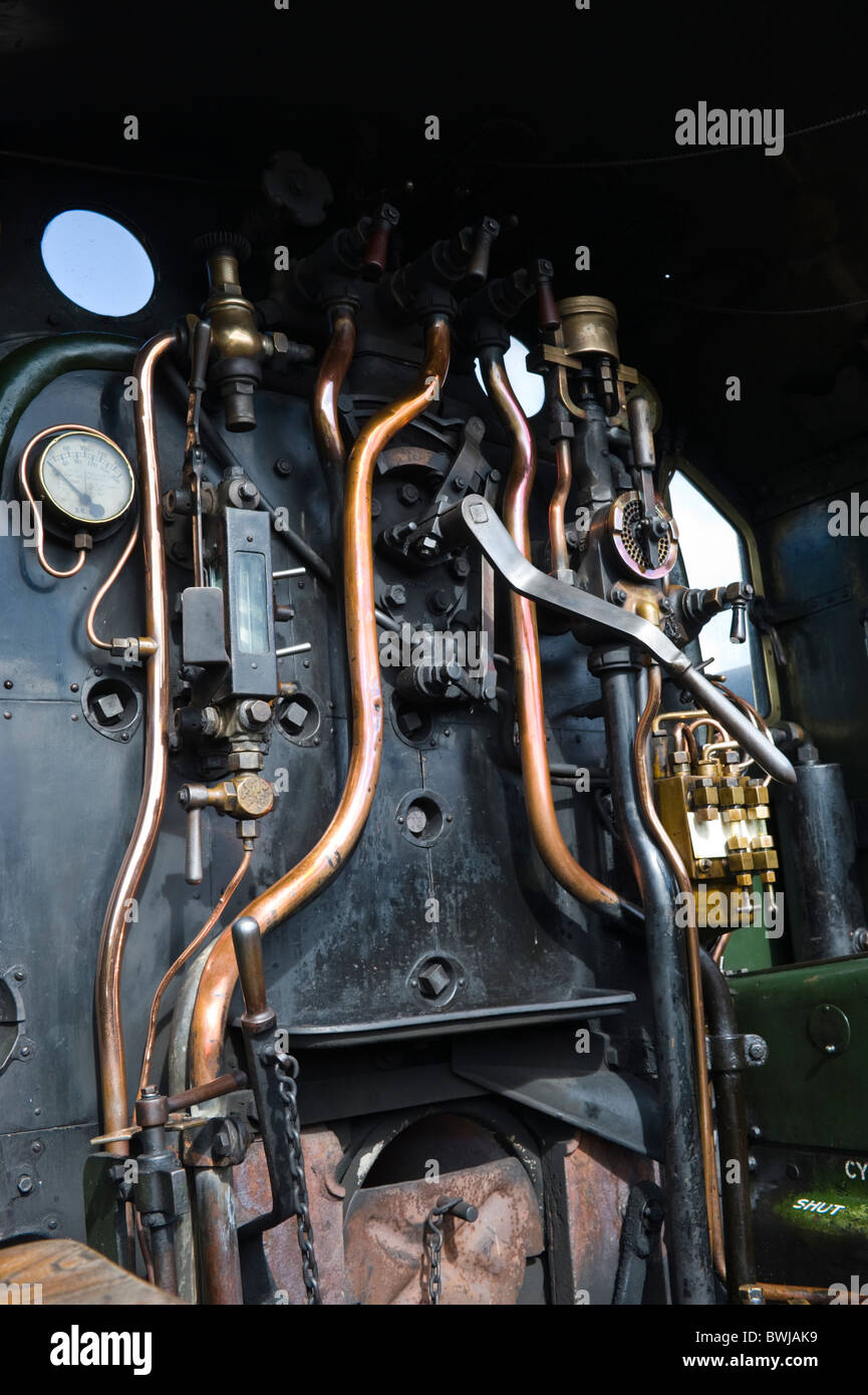 Footplate controls hi-res stock photography and images - Alamy