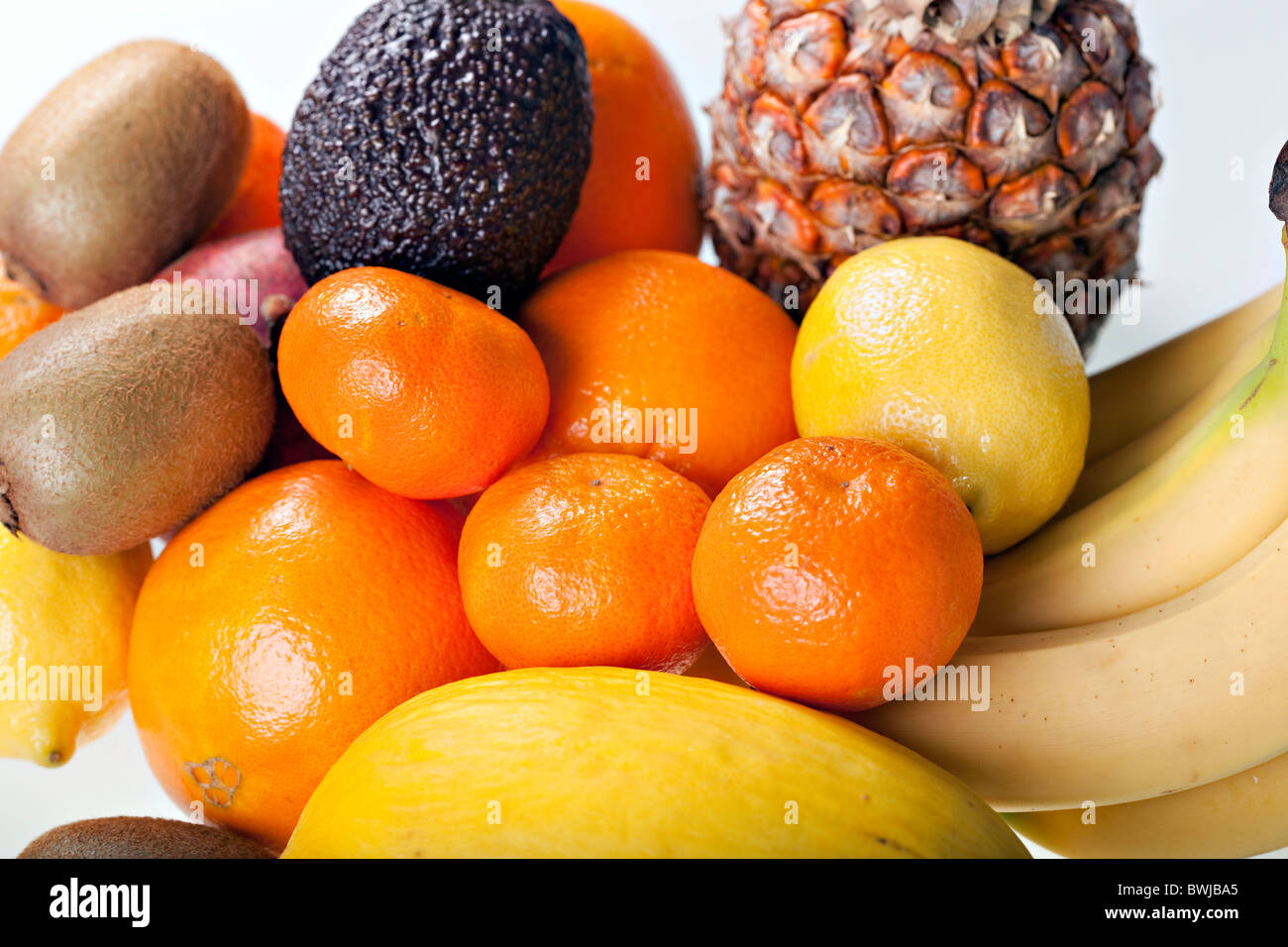 A lot of tropical fruits Stock Photo - Alamy