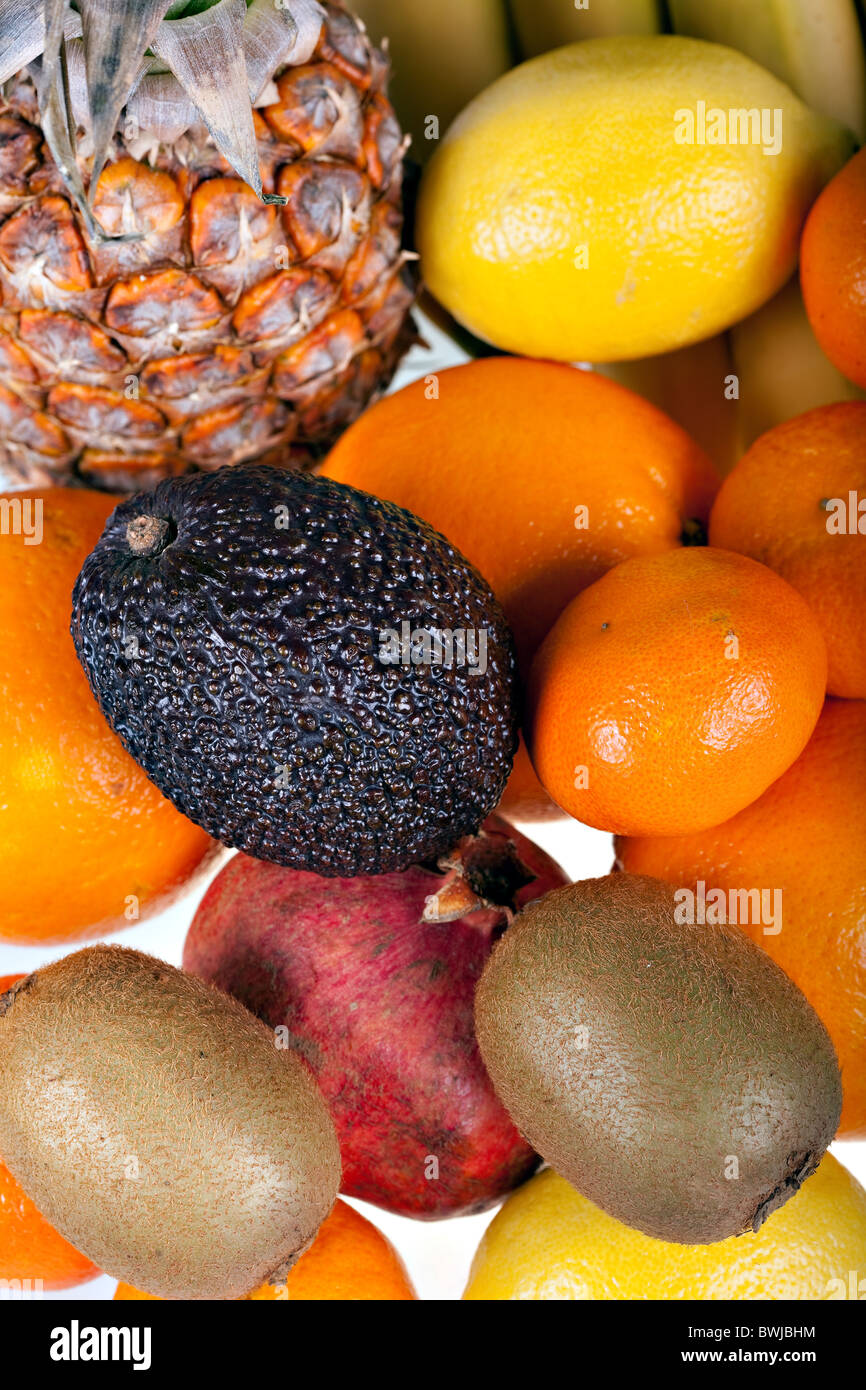A lot of tropical fruits Stock Photo - Alamy