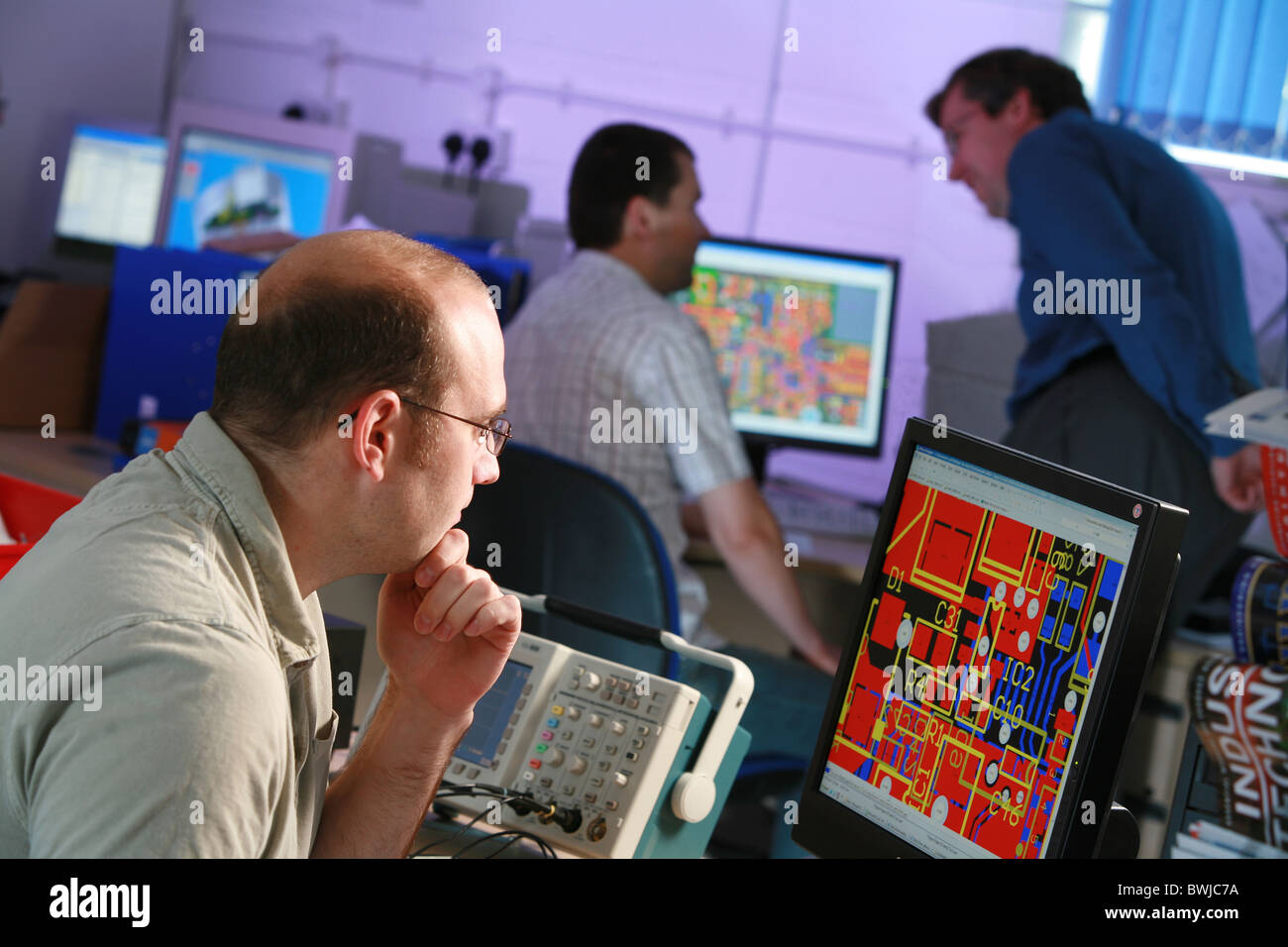 electronics design engineers Stock Photo - Alamy