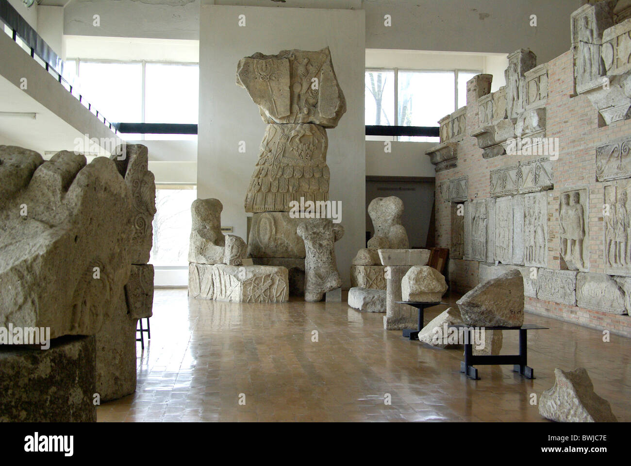 Tropaeum Traiani is a fortified Roman city near the Black Sea, SE ...