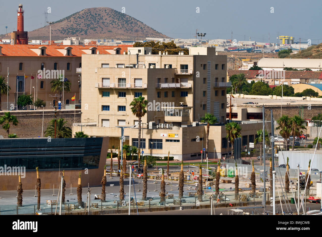 The town of Cartagena, Murcia Province, Spain, Europe Stock Photo - Alamy
