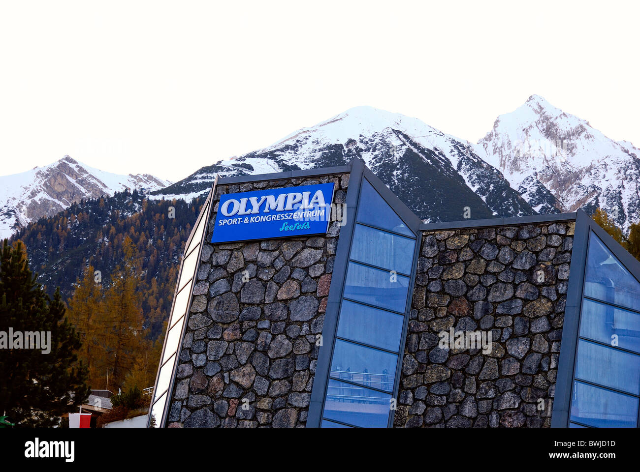 Olympia sport centre seefeld Tirol Austria Stock Photo - Alamy
