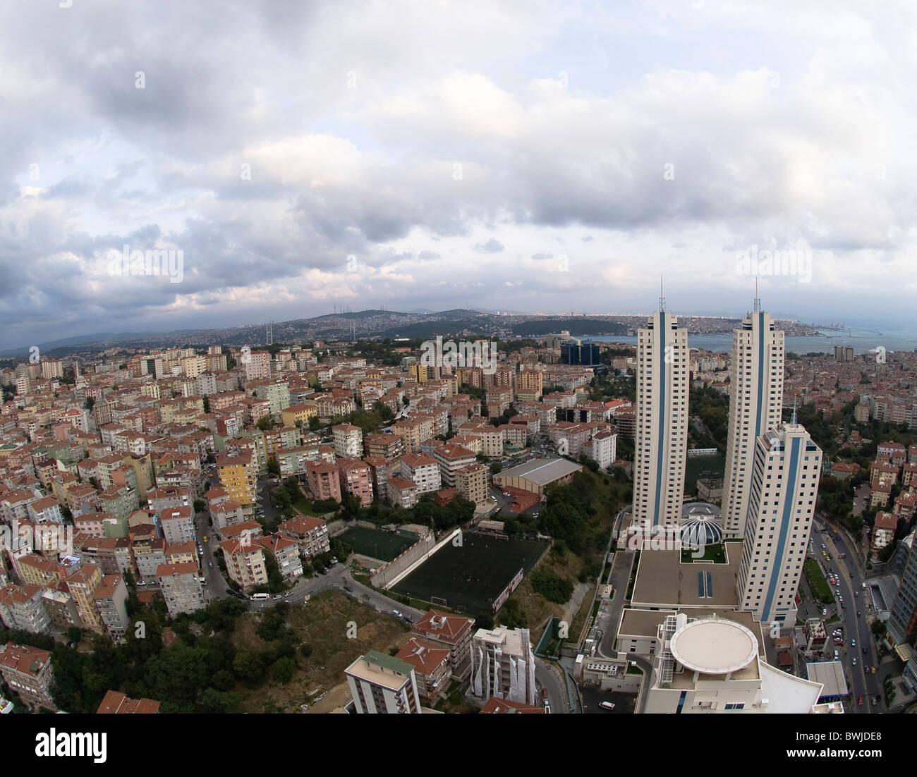 sky towers in istanbul Stock Photo - Alamy