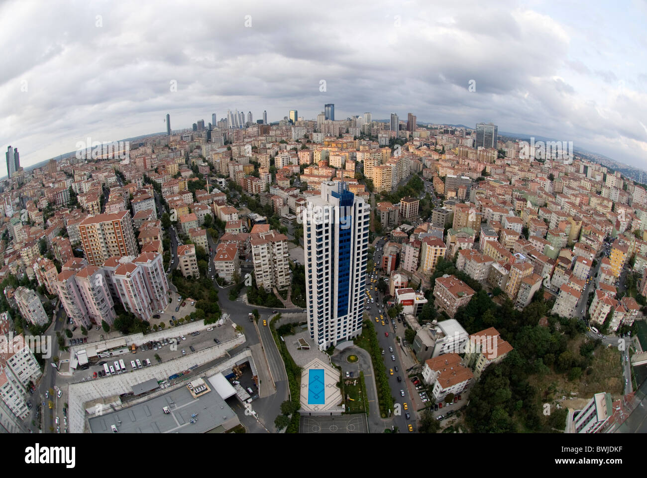 sky towers in istanbul Stock Photo - Alamy