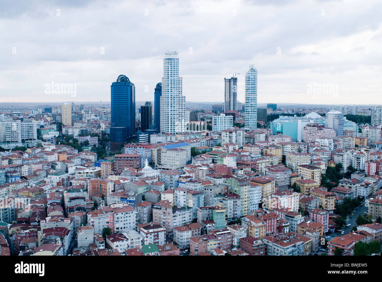 sky towers in istanbul Stock Photo - Alamy
