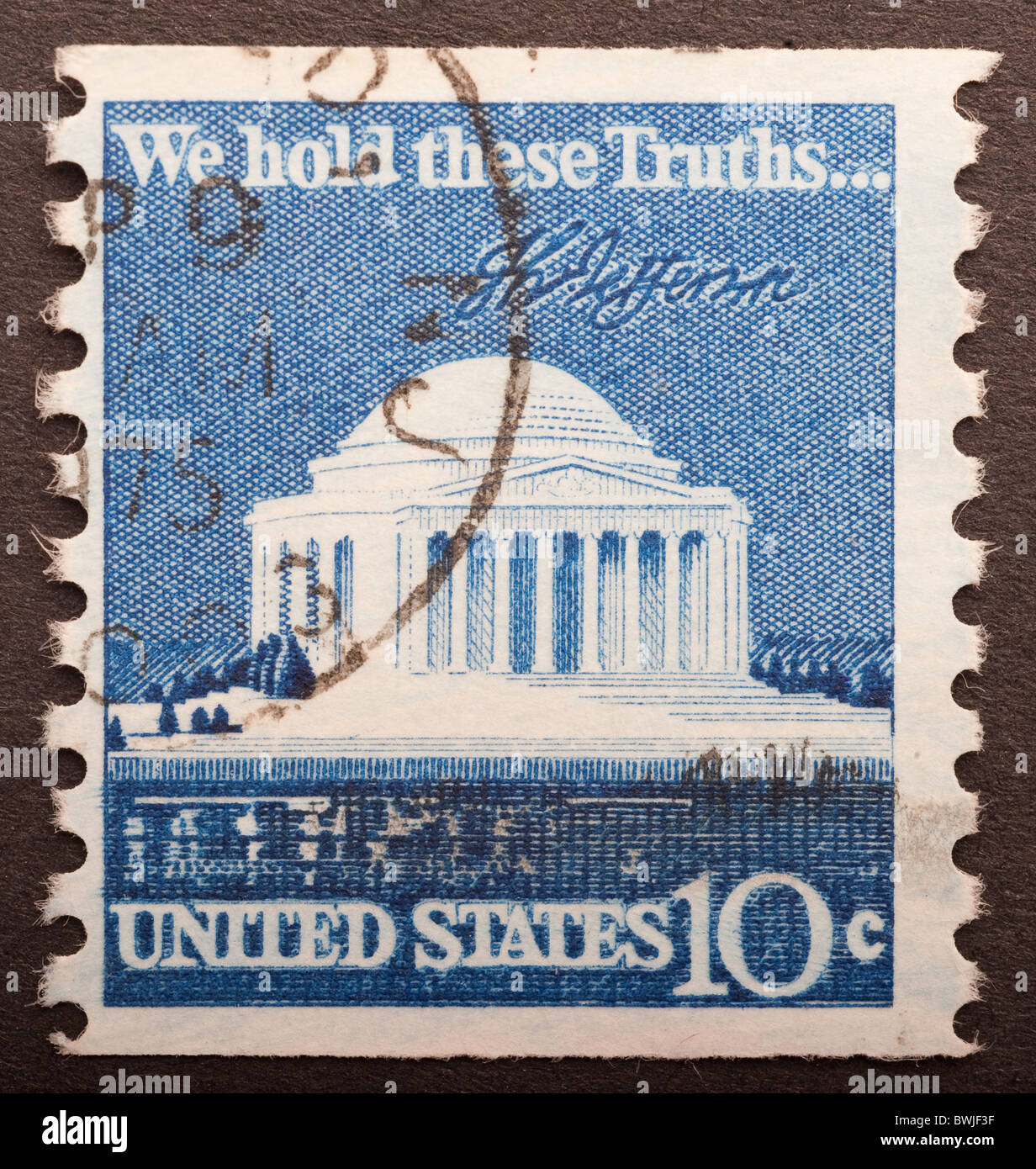 United States Postage 10 cents Stock Photo - Alamy