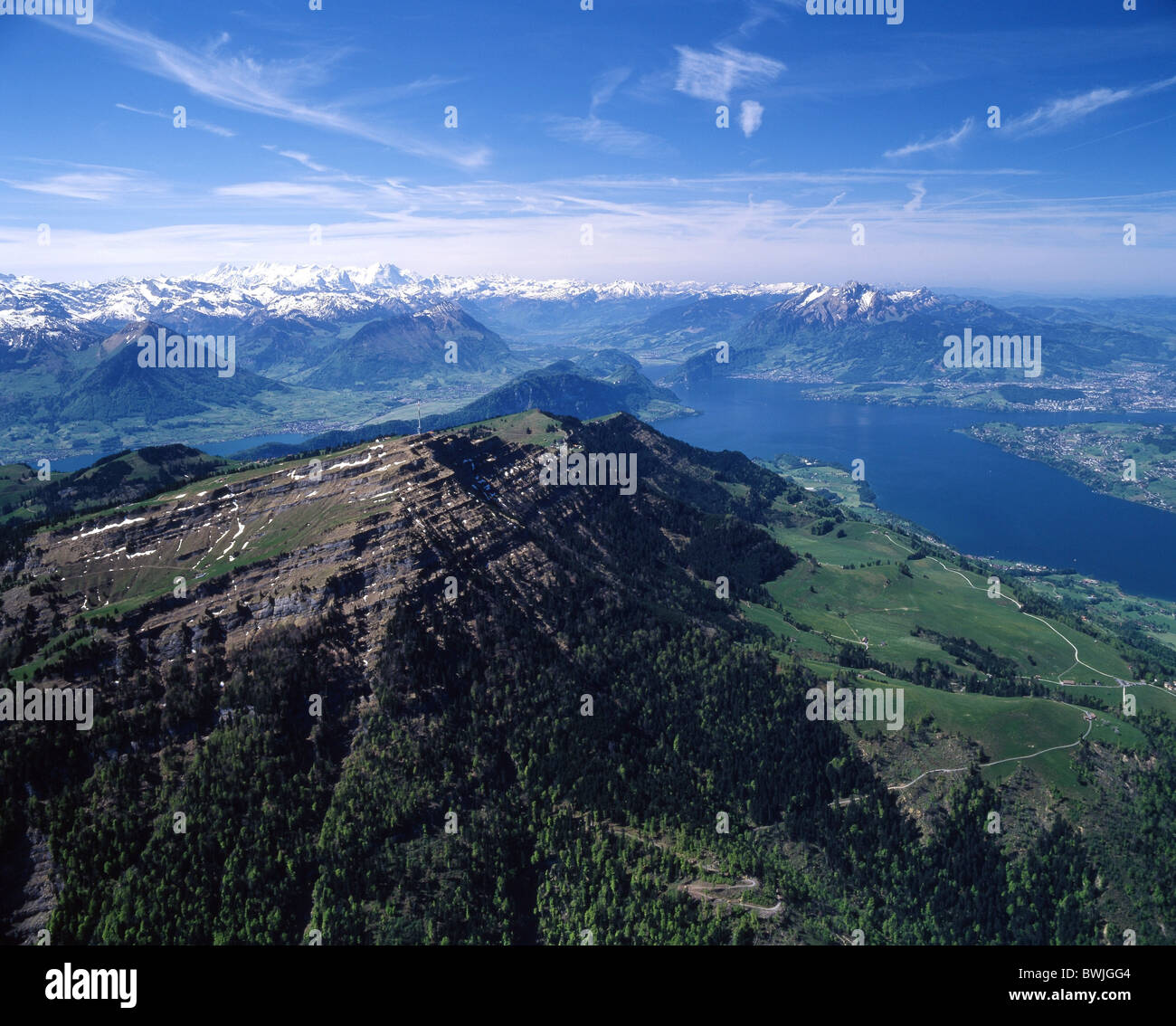Switzerland rigi lake lucerne hi-res stock photography and images - Alamy