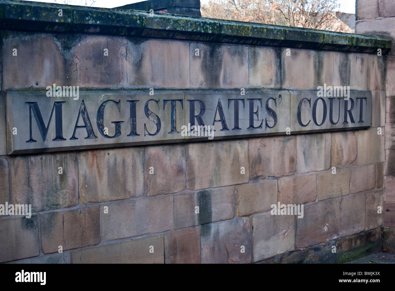 Magistrates court sign hi-res stock photography and images - Alamy
