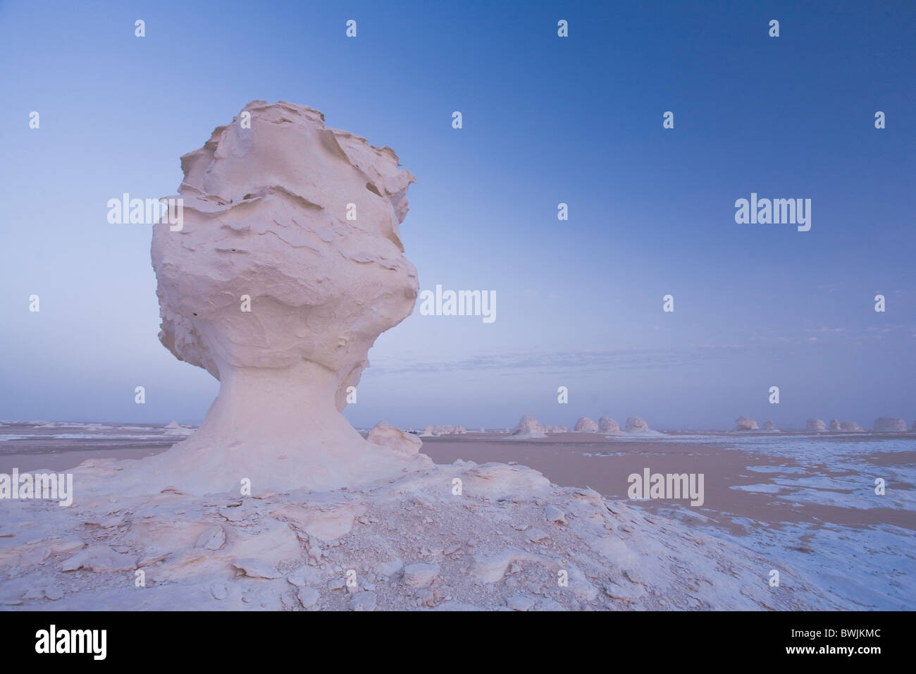 White Desert, Western Egypt Stock Photo - Alamy