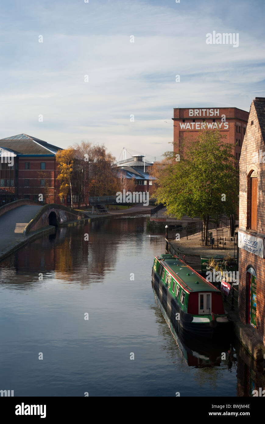 Nottingham city centre canal hi-res stock photography and images - Alamy