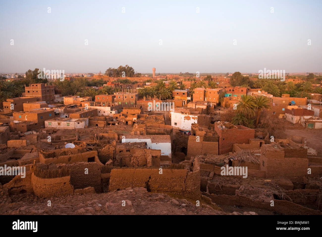 Old City of Mut, Dakhla Oasis, Egypt Stock Photo - Alamy
