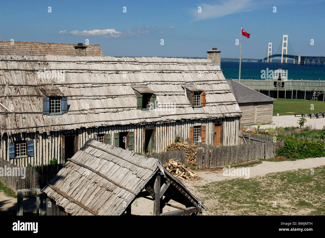 Fort michilimackinac hi-res stock photography and images - Alamy