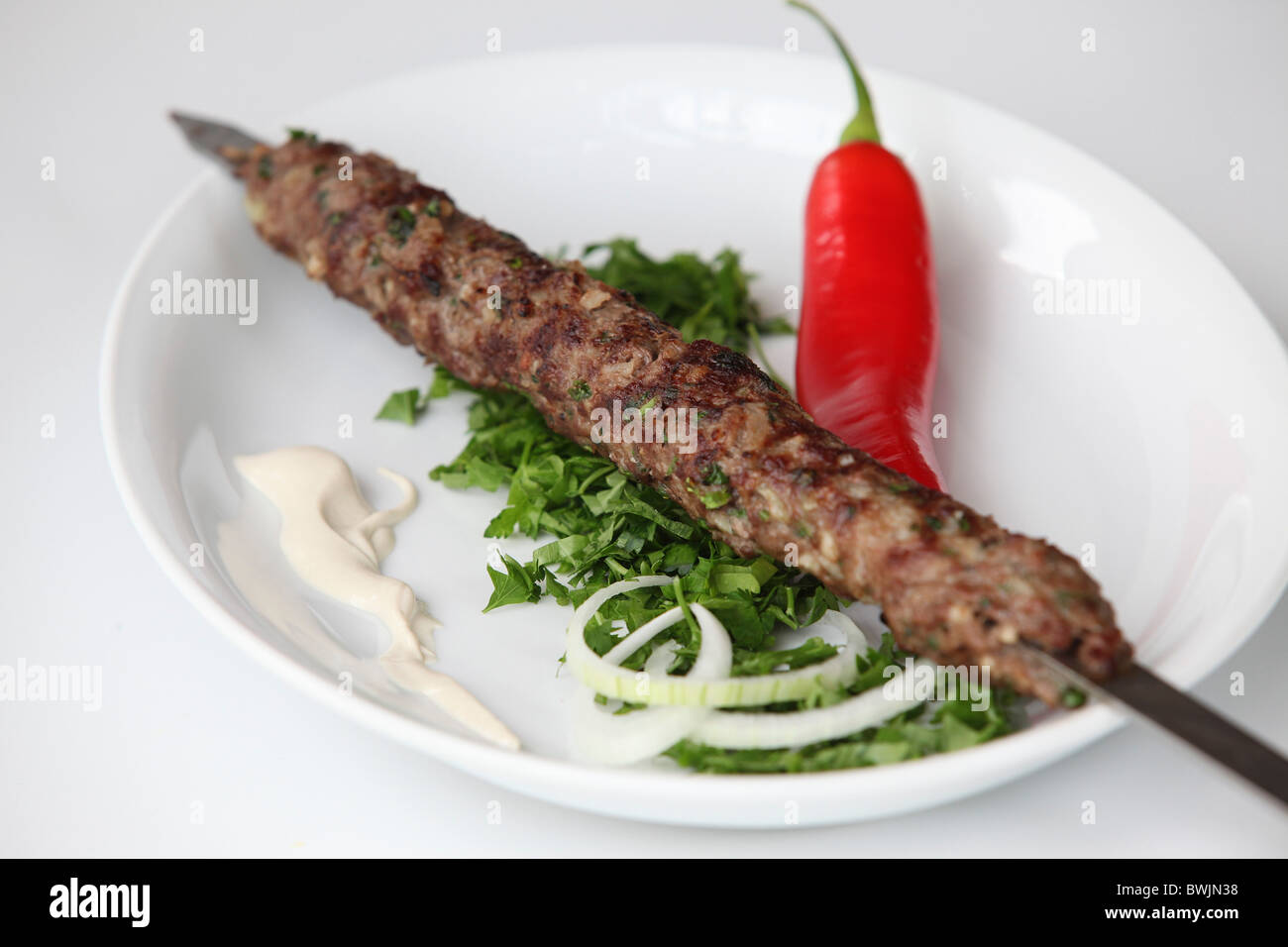 Kebab skewer hi-res stock photography and images - Alamy