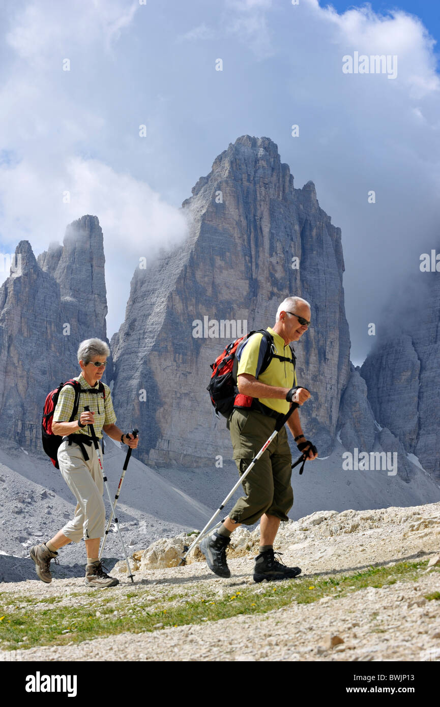 Two elderly woman walkers hi-res stock photography and images - Alamy