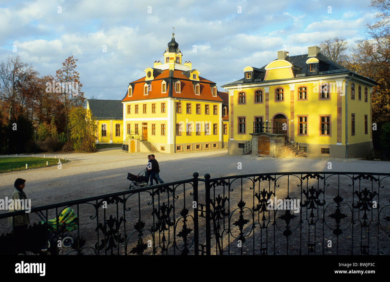 Europe, Germany, Thuringia, Belvedere Palace near Weimar Stock Photo ...