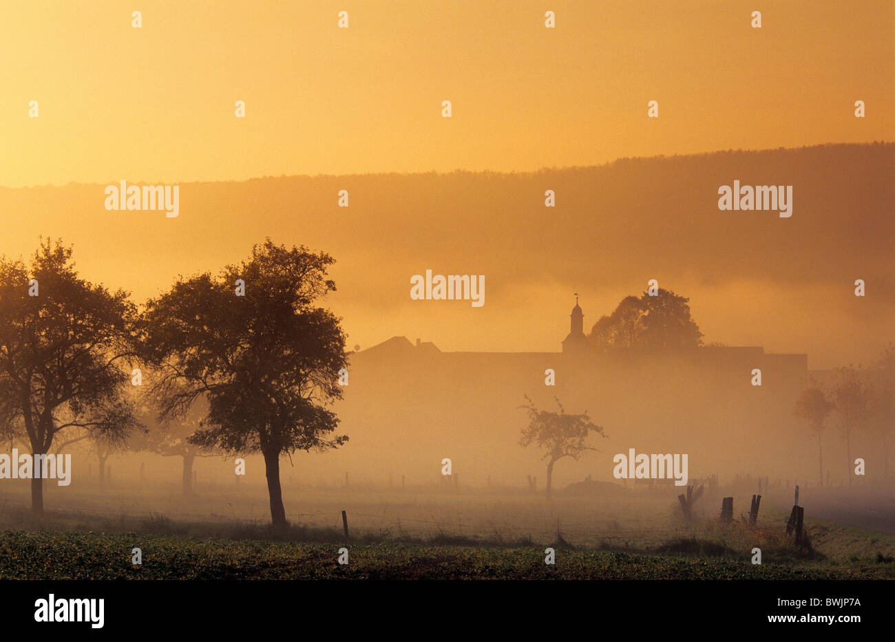 Europe, Germany, Lower Saxony, landscape near Mackenrode Stock Photo ...