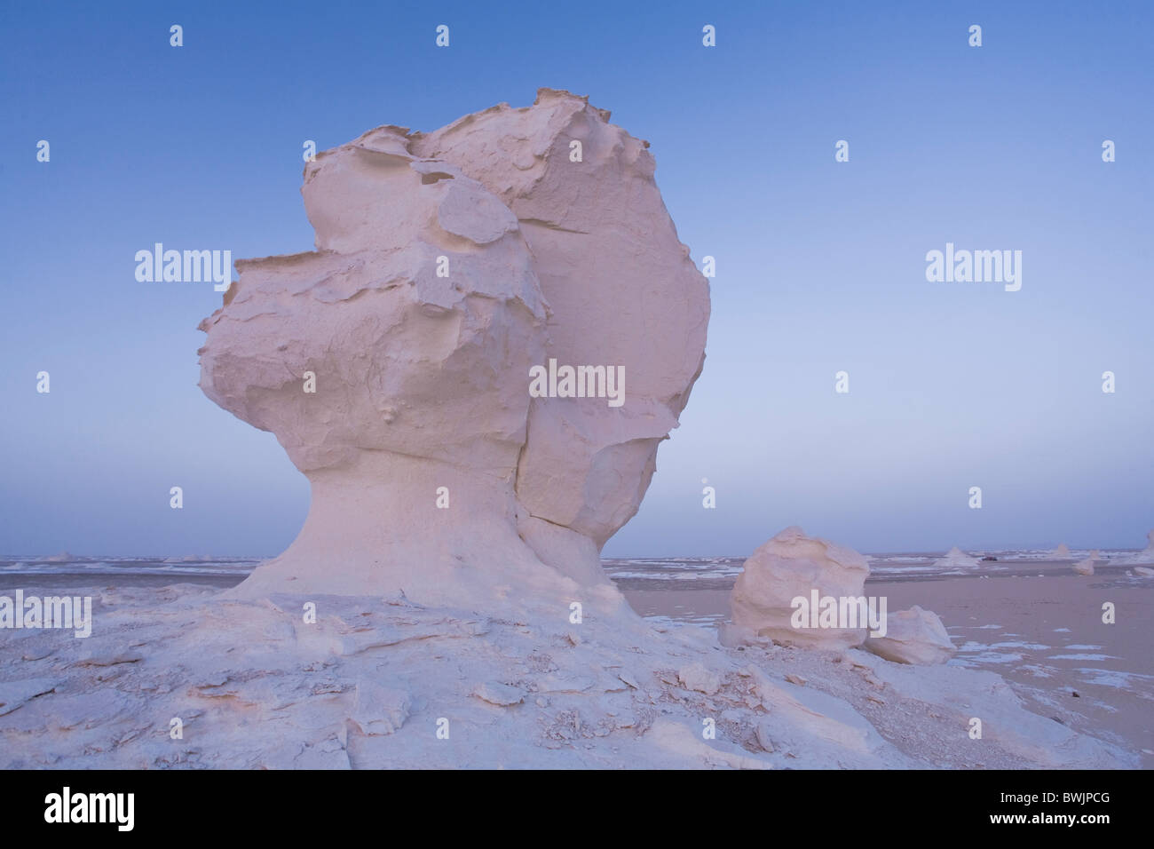 White Desert, Western Egypt Stock Photo - Alamy