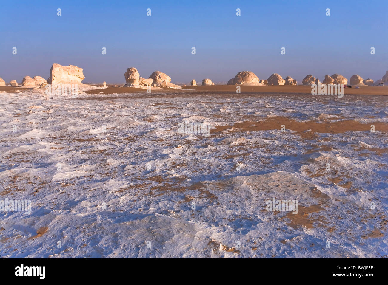 White Desert, Western Egypt Stock Photo - Alamy