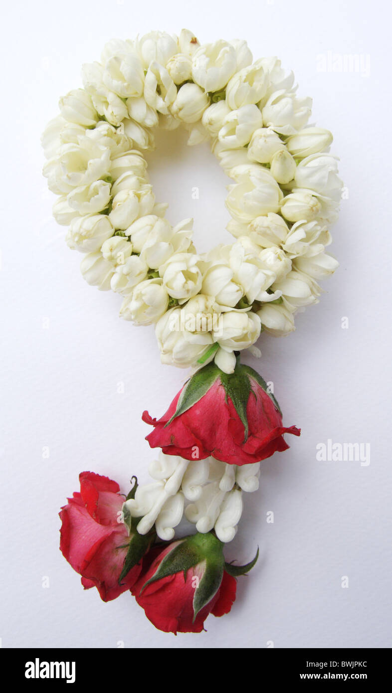Thai Garland Flower Stock Photo - Alamy