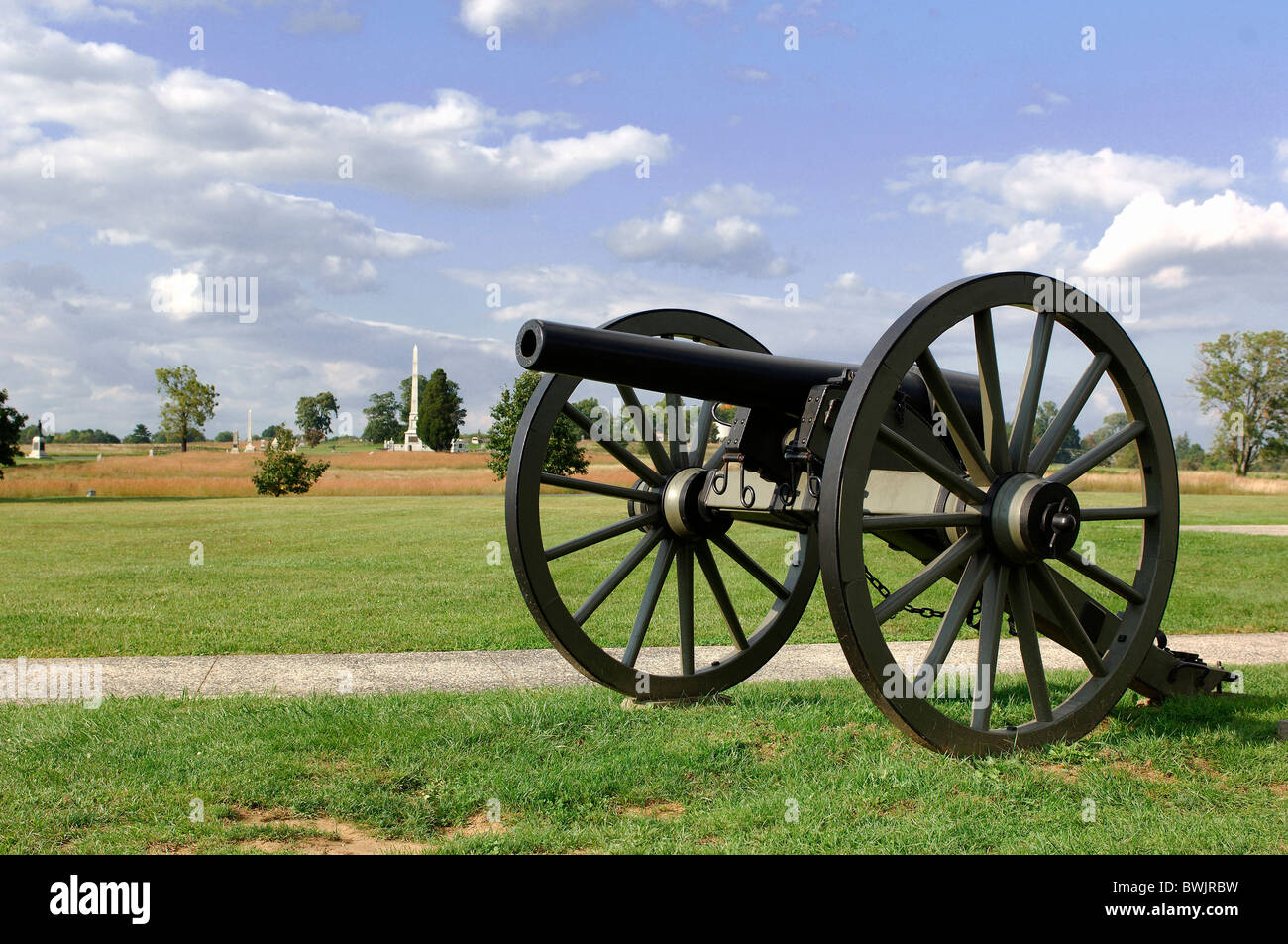cannon battlefield National Military Park Gettysburg memorial American ...
