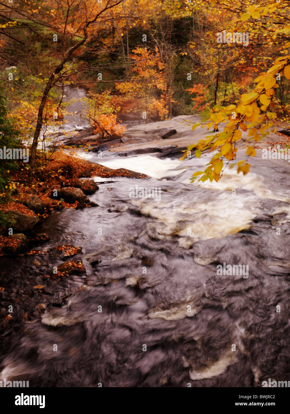 Cascade waterfall fall nature scenery. Little East River Stubb's Falls ...