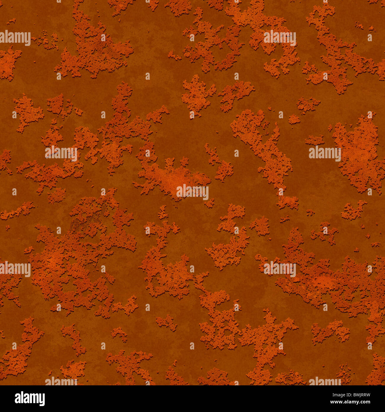 Seamless textured surface of faux rusty metal Stock Photo - Alamy