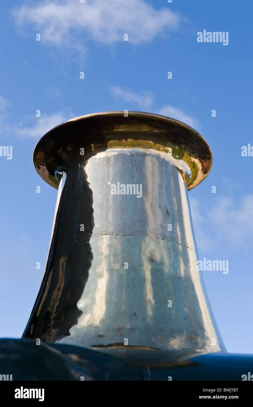 Brass safety valve chimney of GWR 1400 tank class 0-4-2T steam ...
