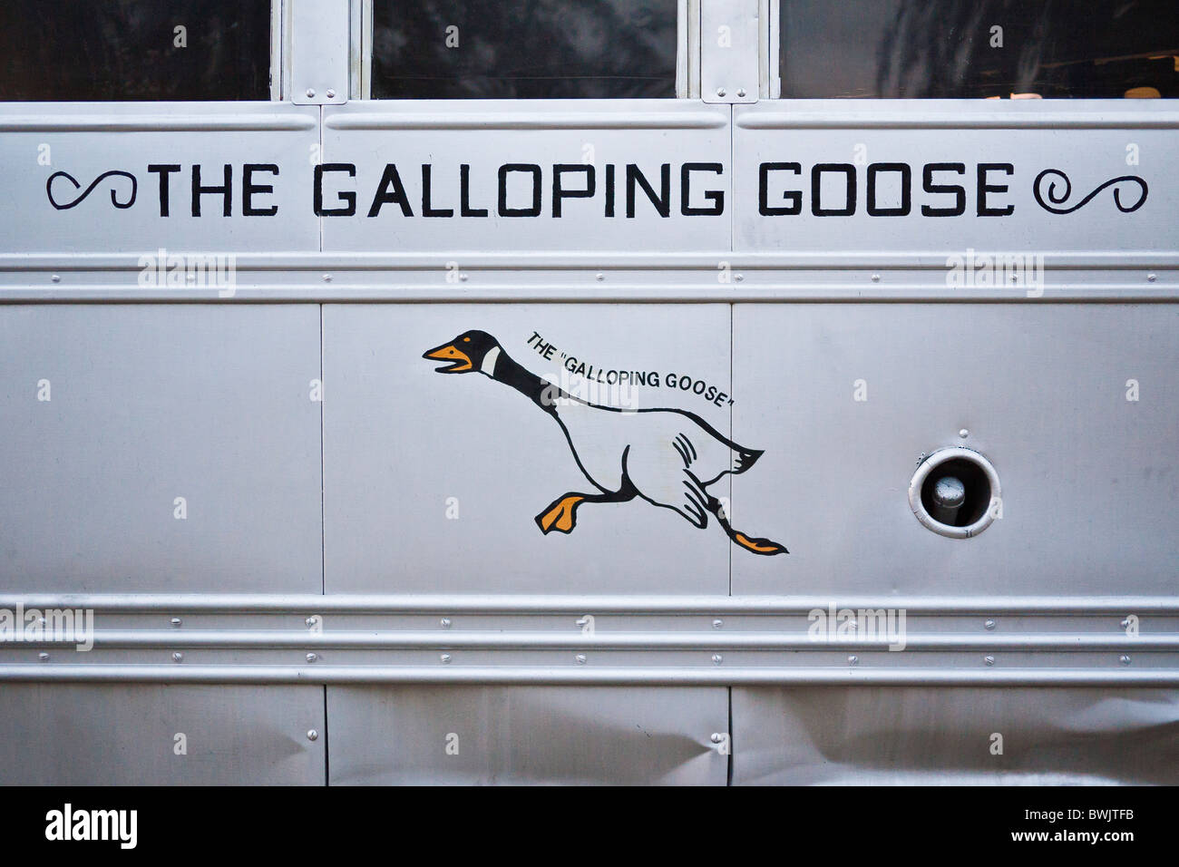 The historic Rio Grande Southern Galloping Goose, Dolores, Colorado ...
