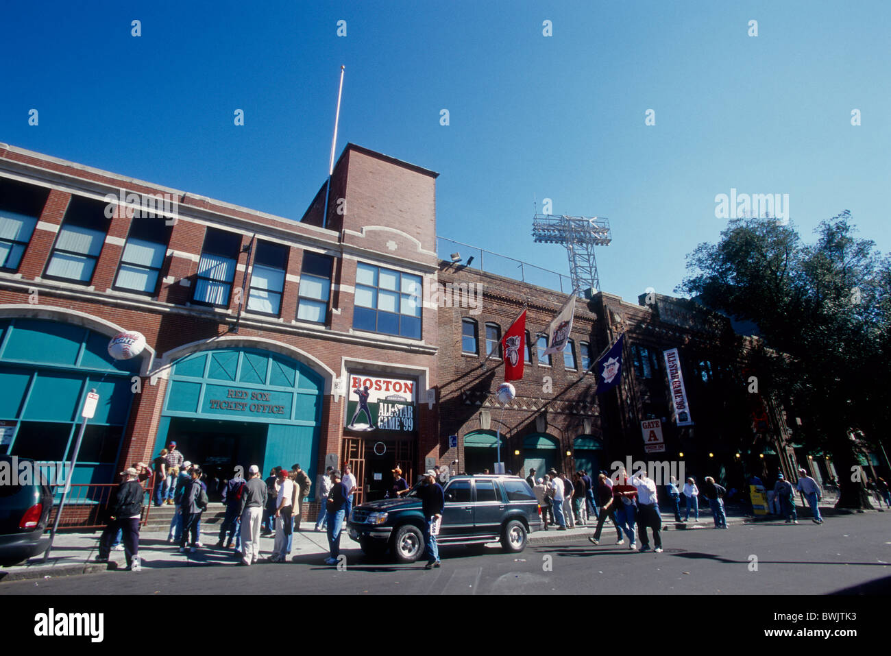 Fenway Park home of the MLB Boston Red Sox Stock Photo - Alamy