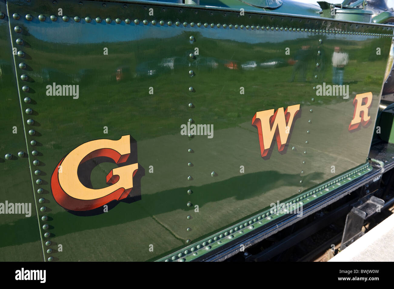 GWR 1400 tank class 0-4-2T steam locomotive No 1450 Stock Photo - Alamy