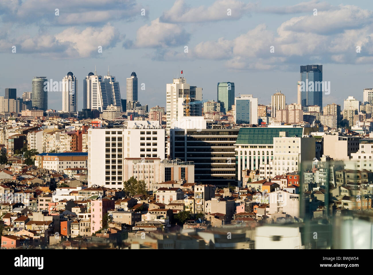 old and new part of istanbul Stock Photo - Alamy