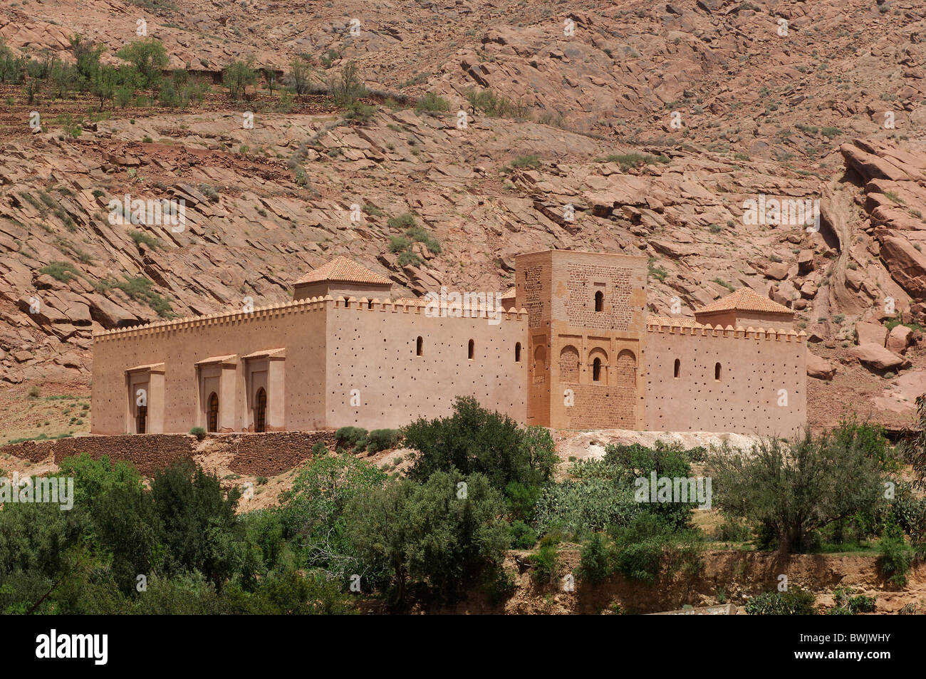 mosque Mosque de Tinmal Tin time Morocco Africa North Africa Stock ...
