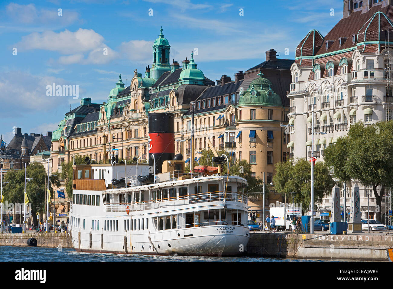 Anchored Baltic sea Boat Boats Color Colour Daytime Europe Exterior ...