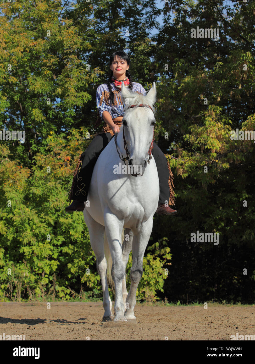 Western horse riding hi-res stock photography and images - Alamy