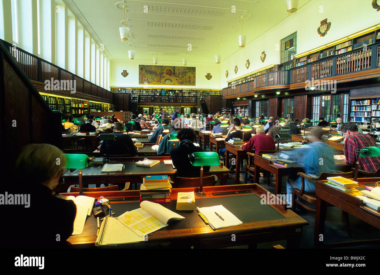 Europe, Germany, Saxony, Leipzig, German National Library (former ...