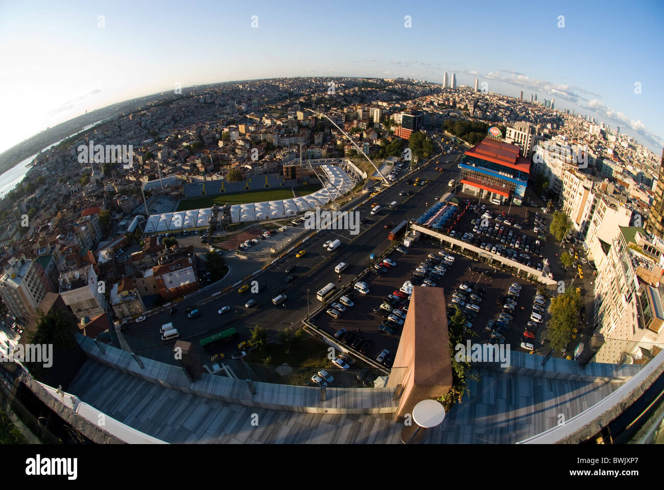 european side of modern istanbul Stock Photo - Alamy
