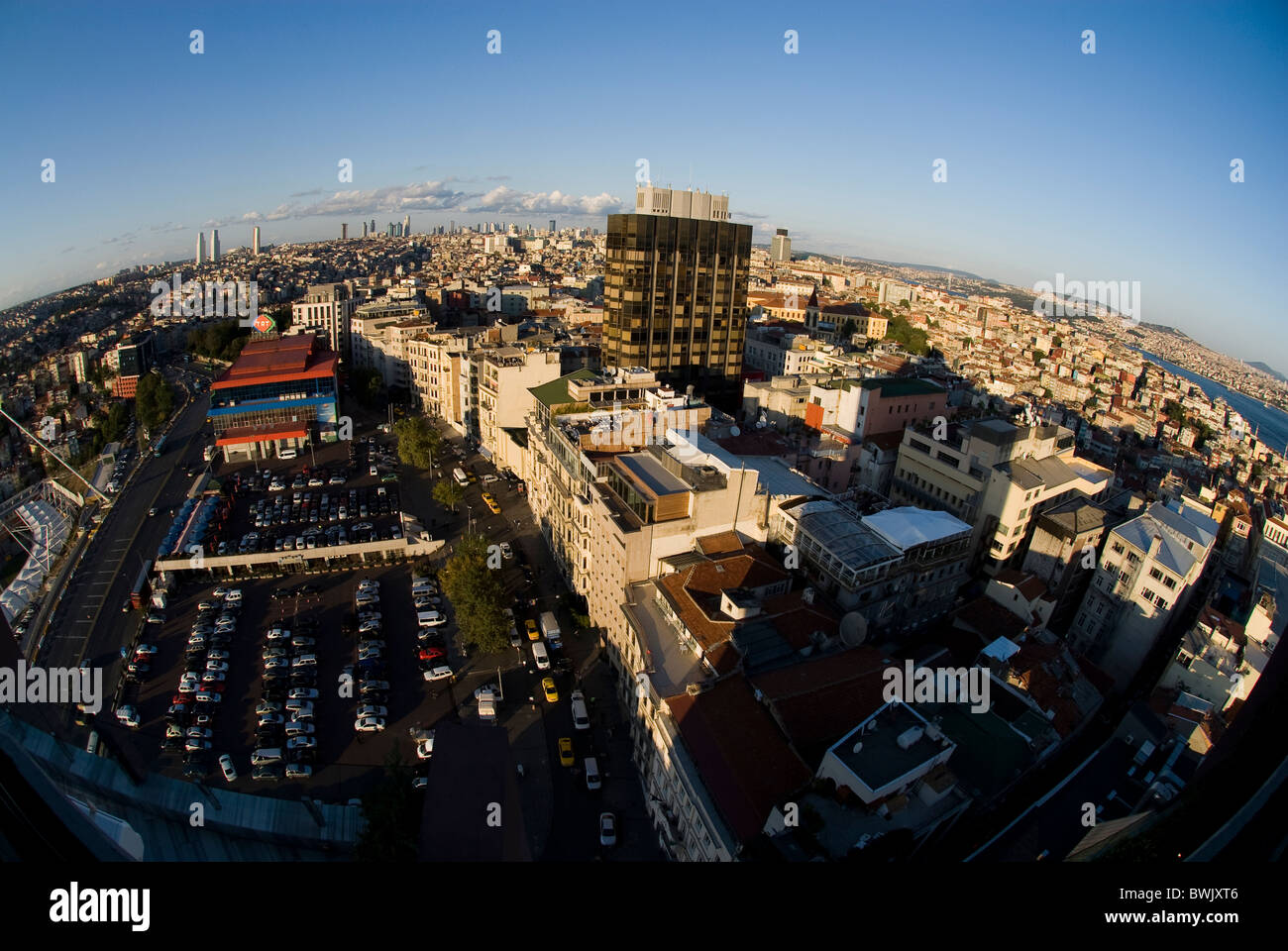 european side of modern istanbul Stock Photo - Alamy