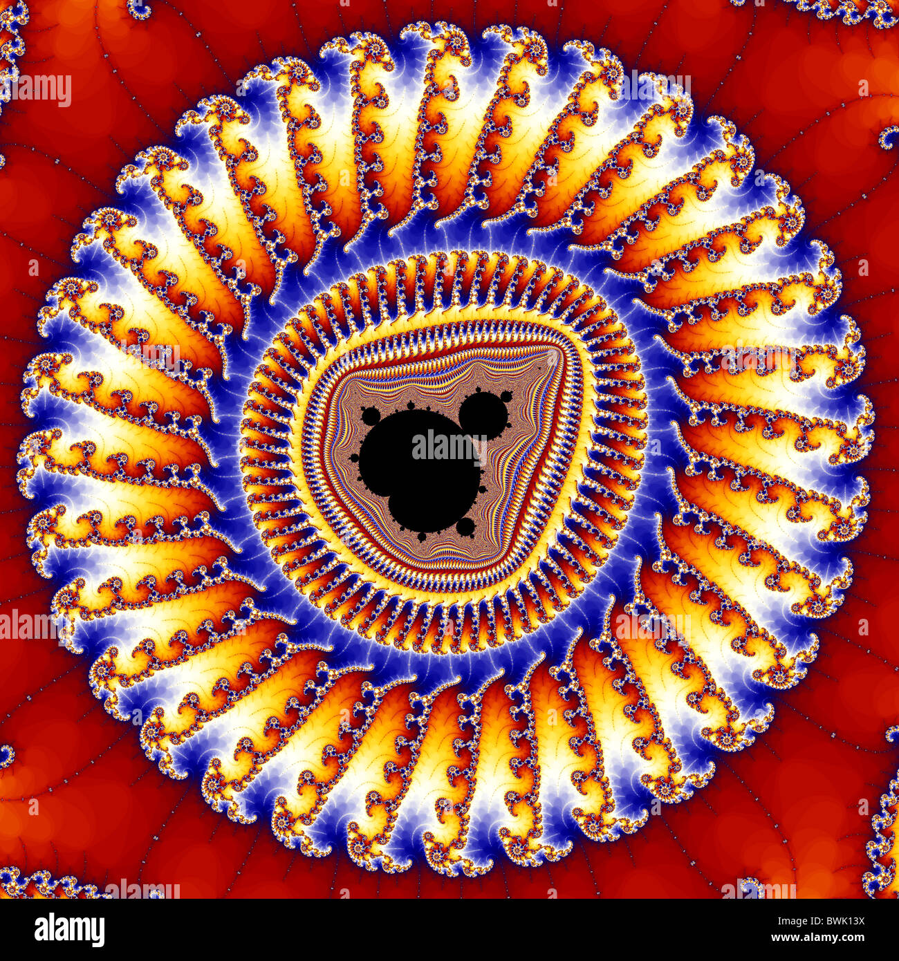 Zoom into the mandelbrot set hi-res stock photography and images - Alamy